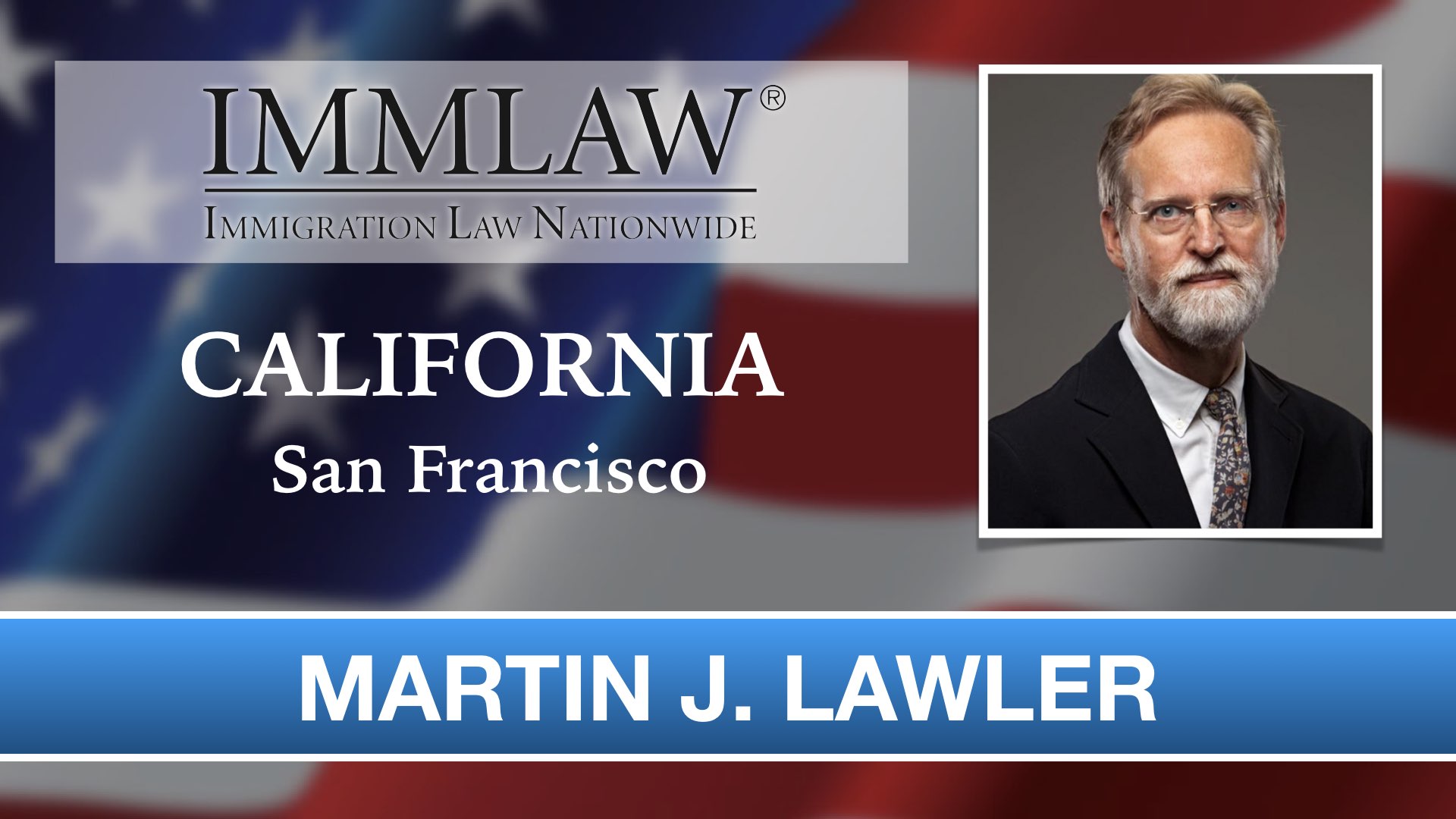 Immigration Attorney in SAN FRANCISCO, CA - Martin J. Lawler ...